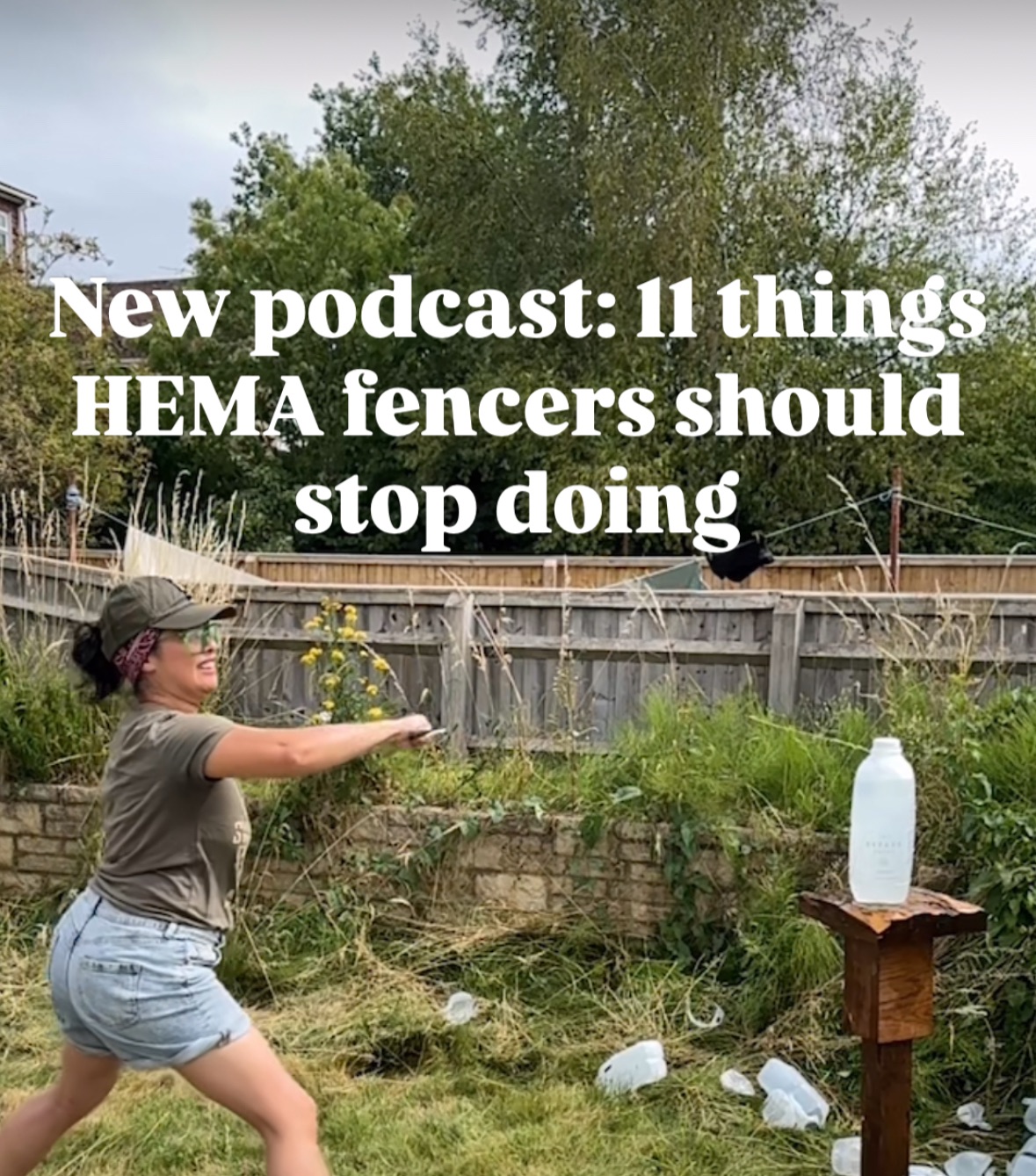 New podcast: 11 Things you need to stop doing as a HEMA fencer – By the Sword